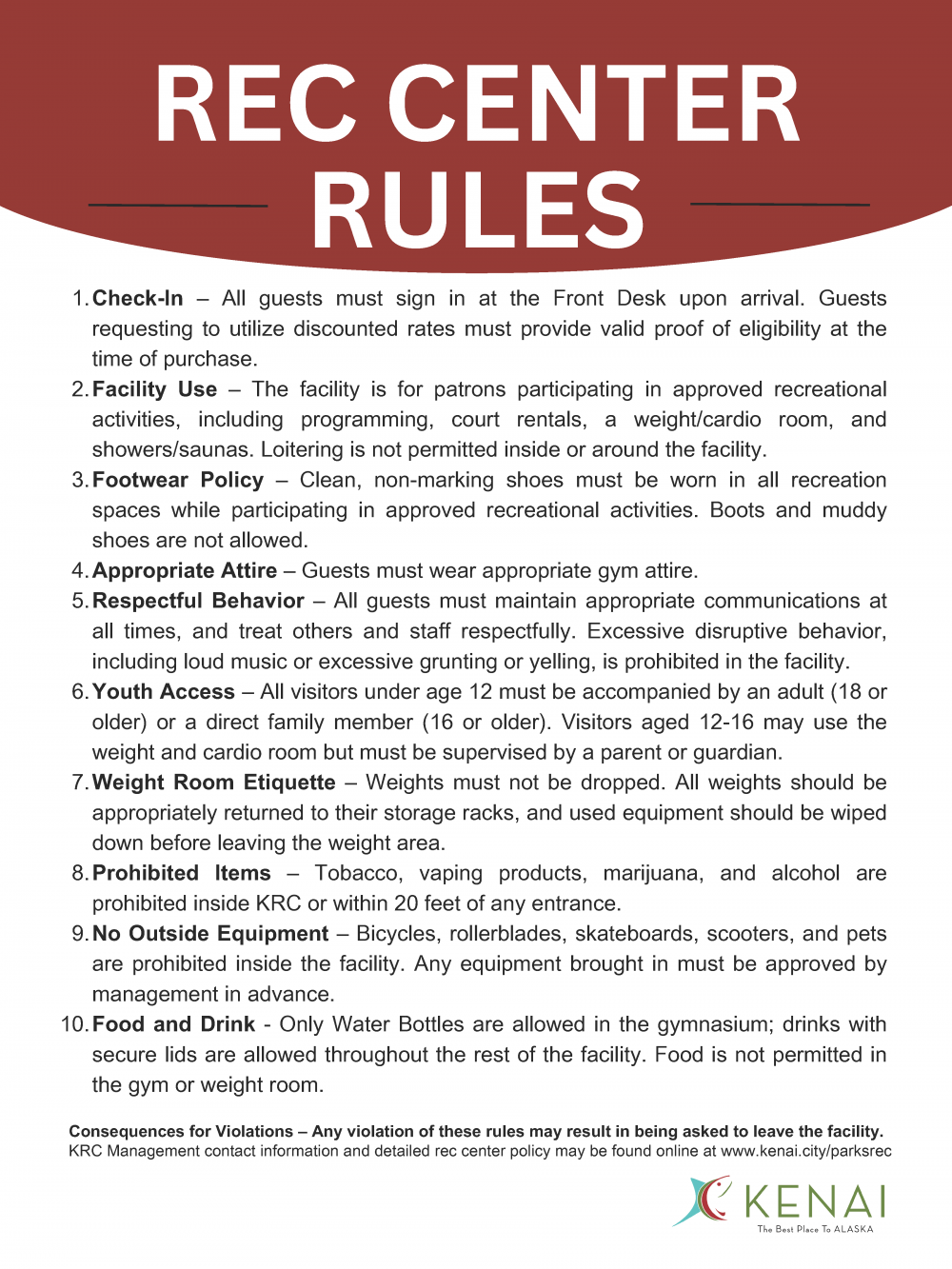 Kenai Recreation Center | Kenai, Alaska